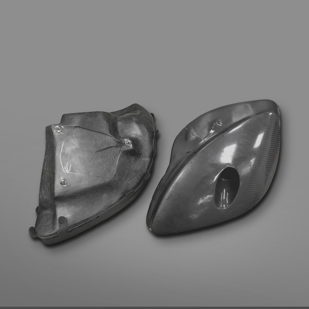 Corvette C6 Headlights Replacements Set [Carbon Fiber] – HGK Shop